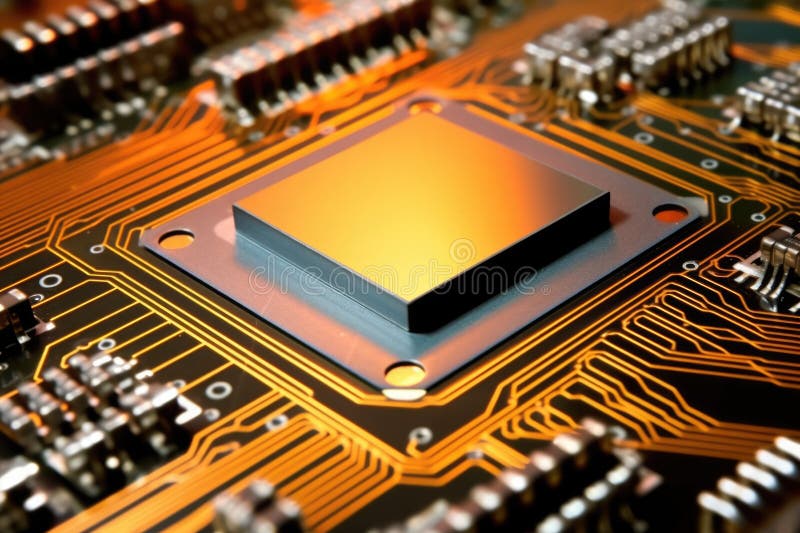 Close-up of a dlp chip stock photo. Image of semiconductor - 297952978