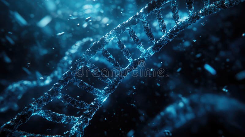 Close-up of DNA stock photo. Image of biology, acid - 376201382