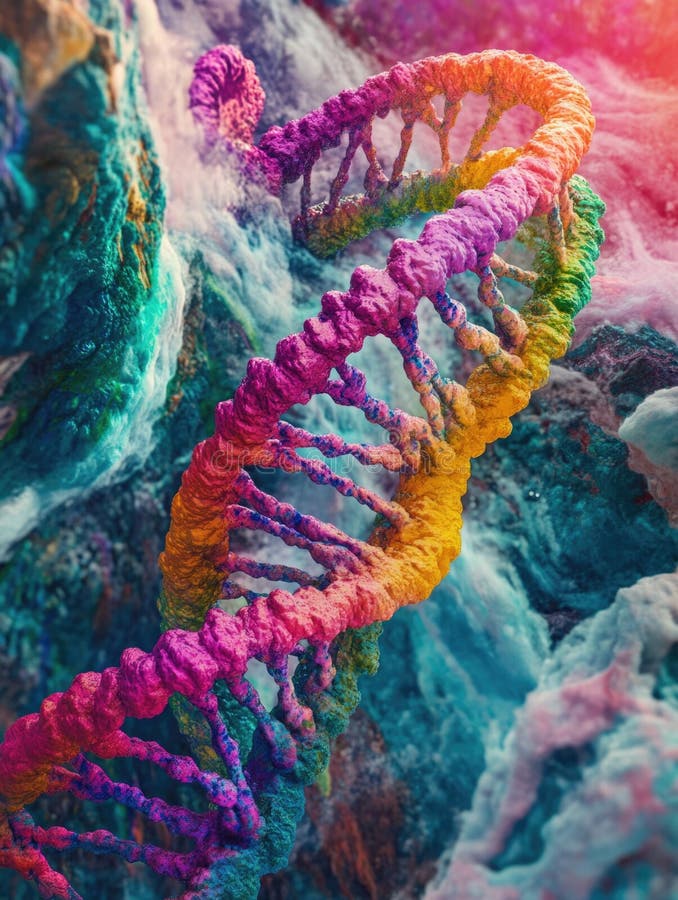 Close-up of DNStructure stock image. Image of research - 379007571