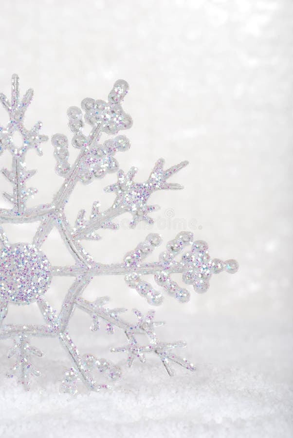 Close up do floco de neve foto de stock. Imagem de floco - 21865212