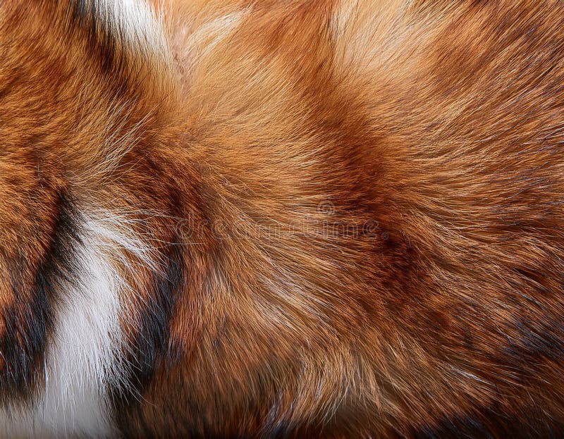 Close-up of a Dog S Fur Texture Showing Patterns and Color Variations ...