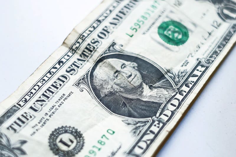 Us dollar ceding 1 dollar stock image. Image of sketch - 252486745