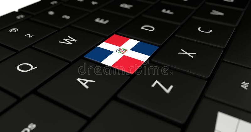 Close Up of Dominican Button. Stock Illustration - Illustration of ...