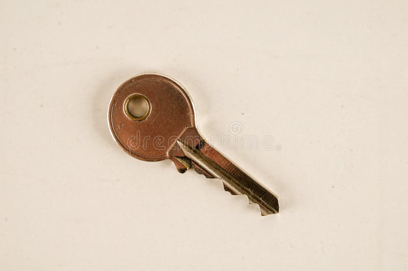 Close-up of door lock key stock image. Image of single - 134193375