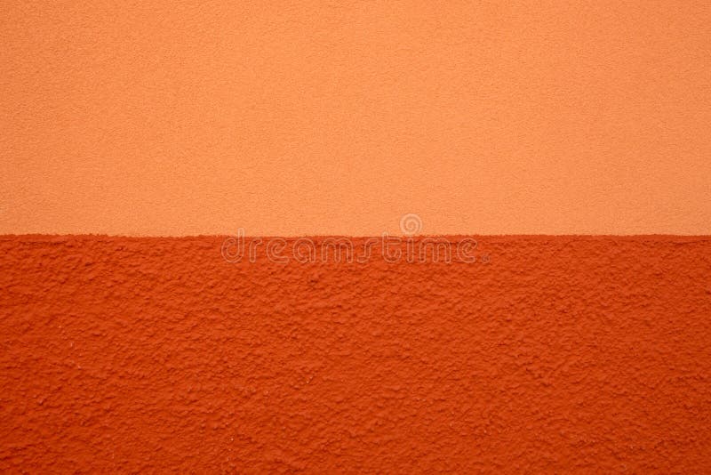 Close Up on a Double Colors Plaster Wall Stock Image - Image of ...