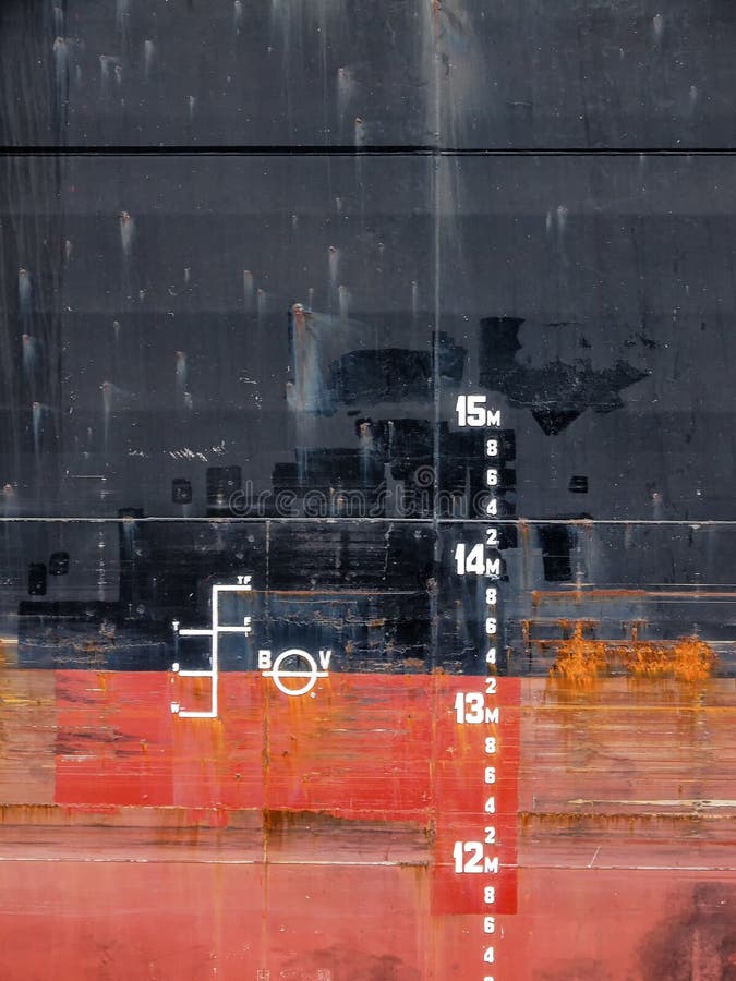 Draft marks stock image. Image of mark, draft, freight - 1012677