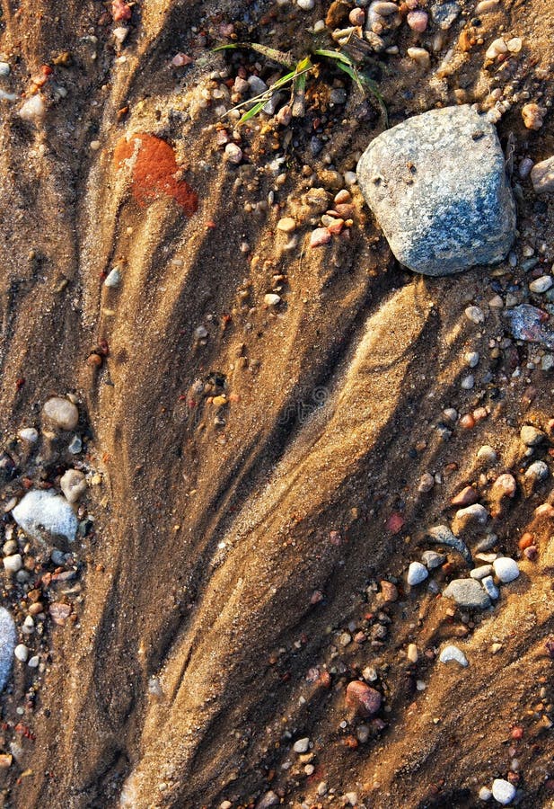 Close up of dried puddle stock image. Image of field - 63666457