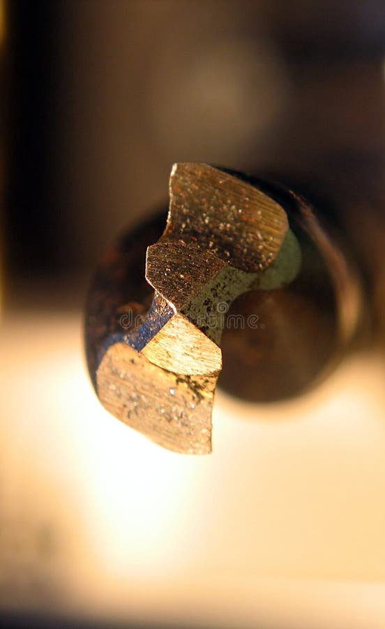 Close Up of a Drill Bit stock image. Image of caution, enlarged - 251493