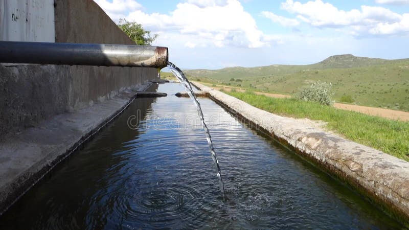 Close-up of Drinking Water Fountain Flowing from the Pipe,clear Water ...