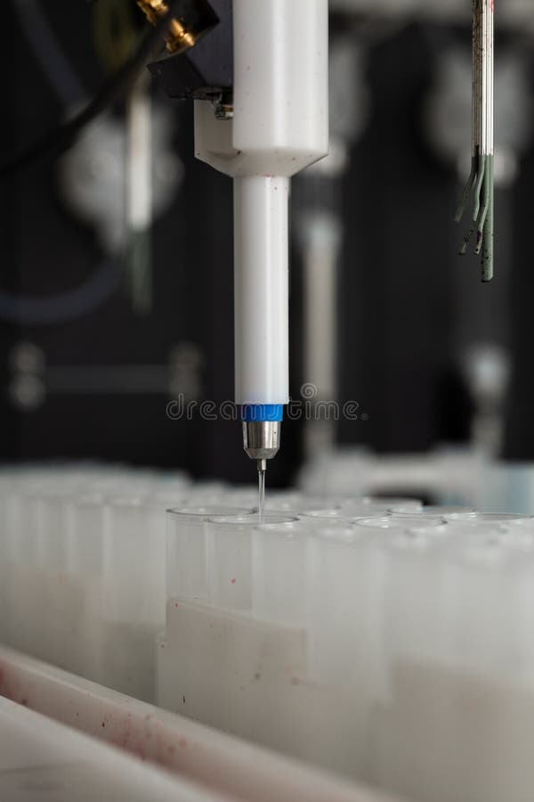 Close-up Drip Adding Vapors in the Lab Stock Photo - Image of tube ...