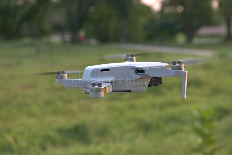 Close Up of a Drone in Flight Stock Image - Image of professional ...