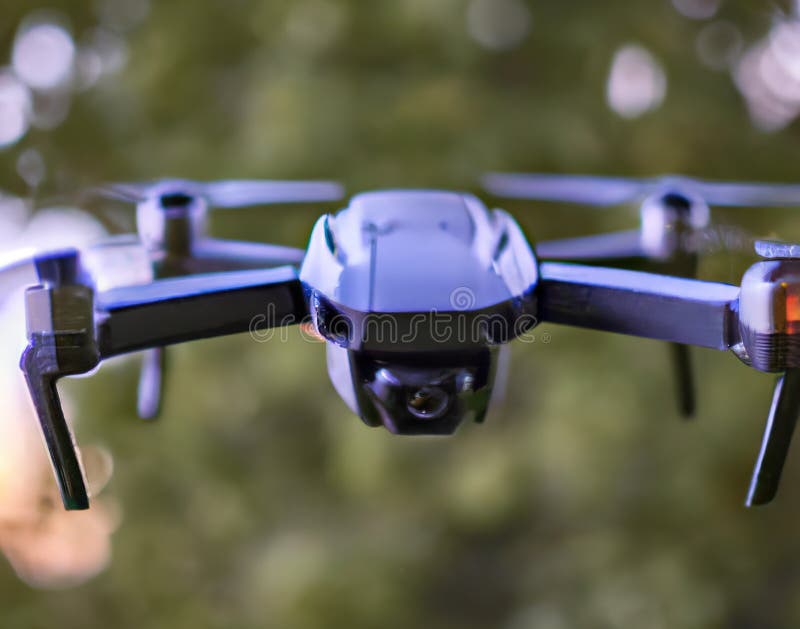 Close Up of Drone Over Tree, Created Using Generative Ai Technology ...