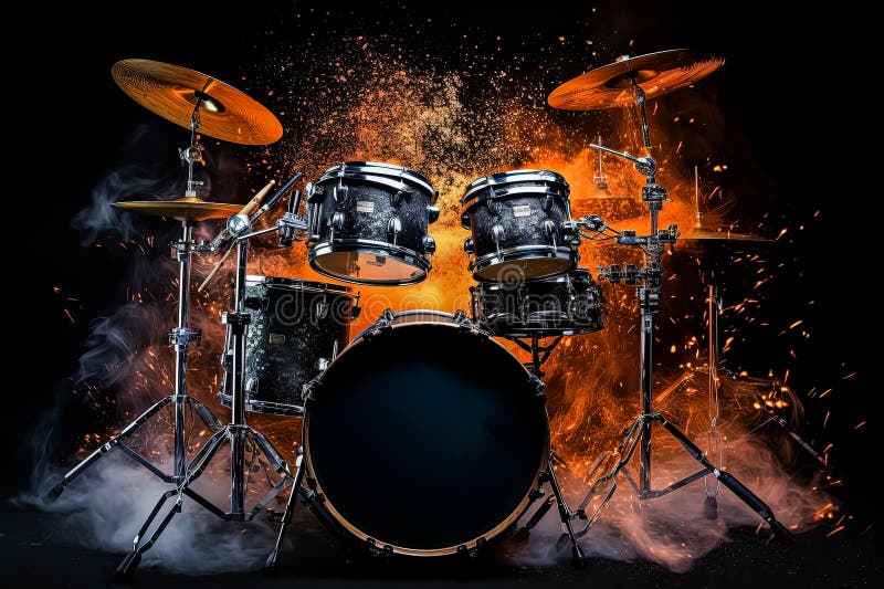 Blue Fire Drums Stock Photos - Free & Royalty-Free Stock Photos from ...
