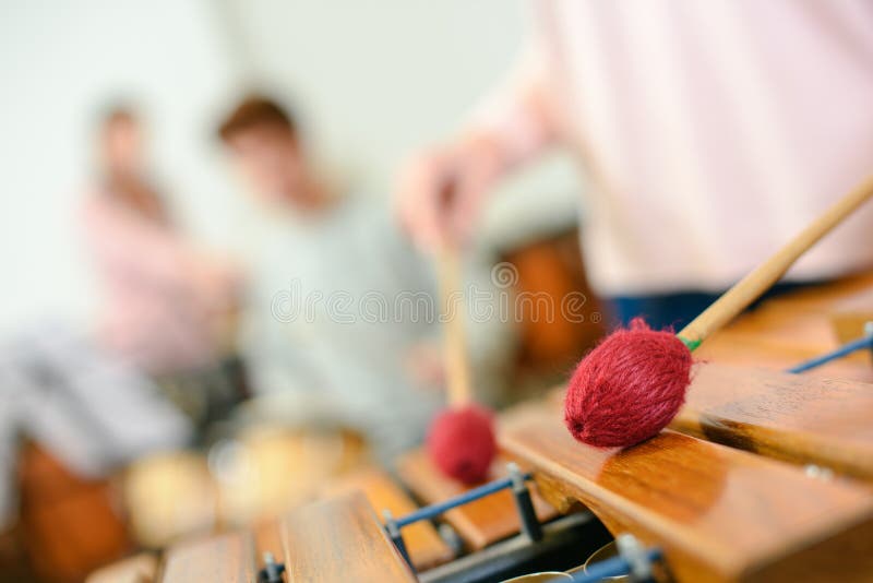 Close up druming class stock photo. Image of student - 259241158
