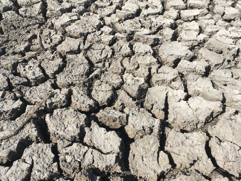 Dry Cracked Ground Texture Background Stock Image - Image of drought ...