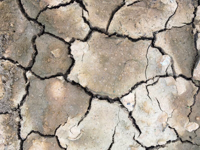 Dry Cracked Soil Texture Background Stock Image - Image of nature, soil ...