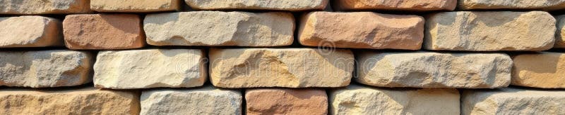 Close Up of Dry Stacked Stone Wall, Various Sizes , Nature ...
