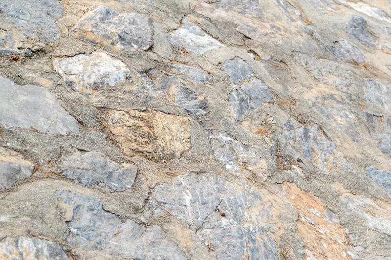 Dry stone floor texture stock image. Image of floor - 126690455