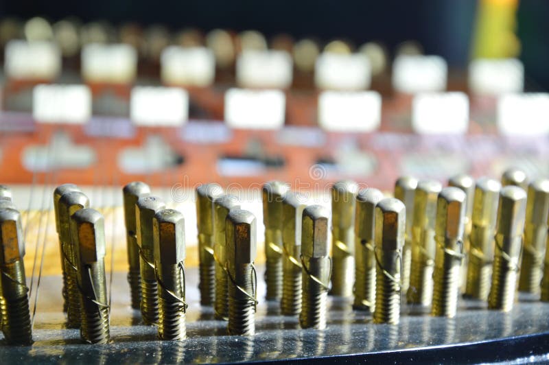 Close Up of Dulcimer Brass Rivets Stock Photo - Image of close, rivets ...