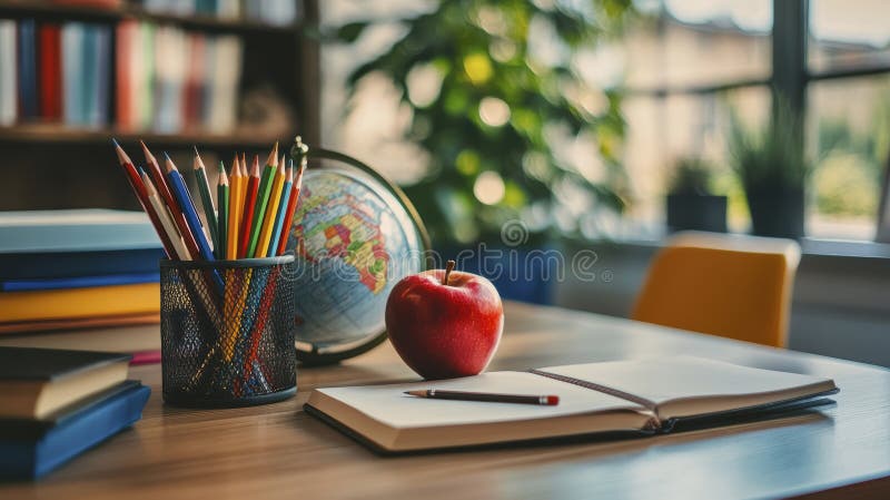 A Close-up of Educational Items that Create a Warm Atmosphere for ...