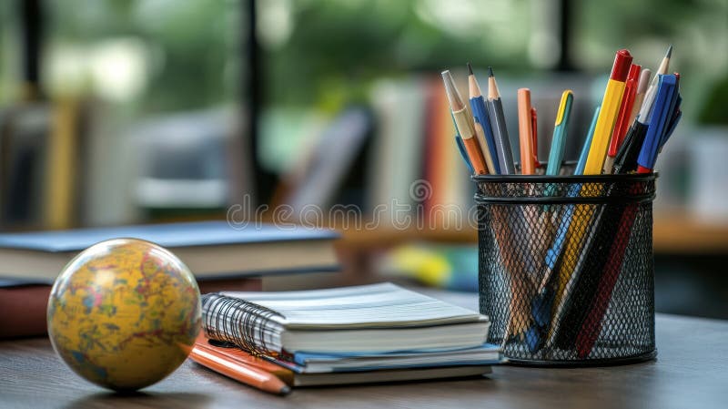 A Close-up of Educational Items that Create a Warm Atmosphere for ...