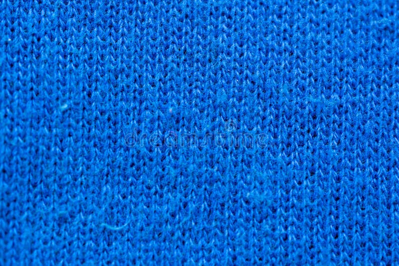 Close-up of an Electric Blue Fabric, Background Stock Photo - Image of ...