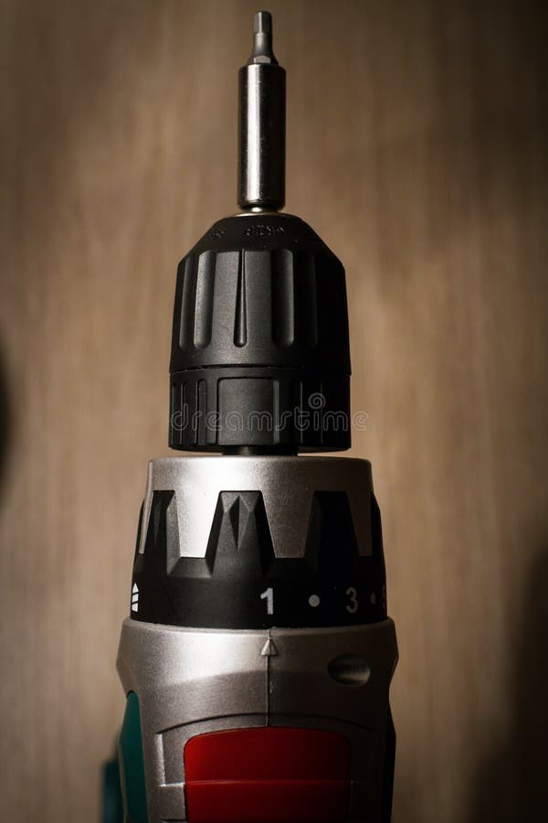 Close Up of a Electric Hand Drill and Bit Stock Image - Image of tool ...
