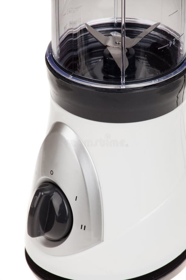 Close Up of Electrical Blender, Kitchen Equipment, Isolated on White ...