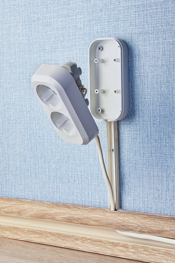 Close Up of Electrical Wall Socket Stock Photo - Image of house ...