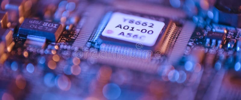 Close-up of Electronic Circuit Board Editorial Photography - Image of ...