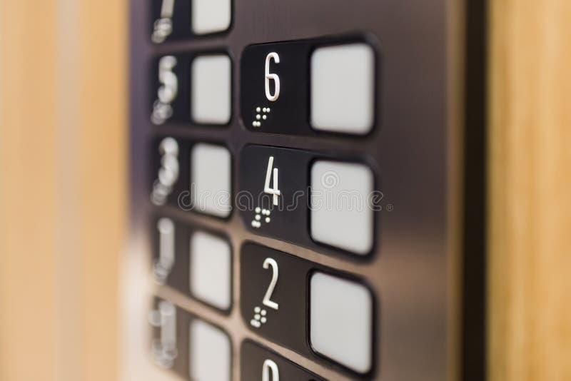 Elevator keypad stock image. Image of color, lift, pushing - 7733645