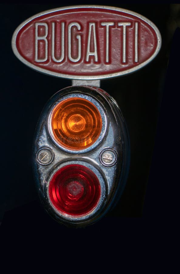 Bugatti lights editorial stock photo. Image of germany - 181801153