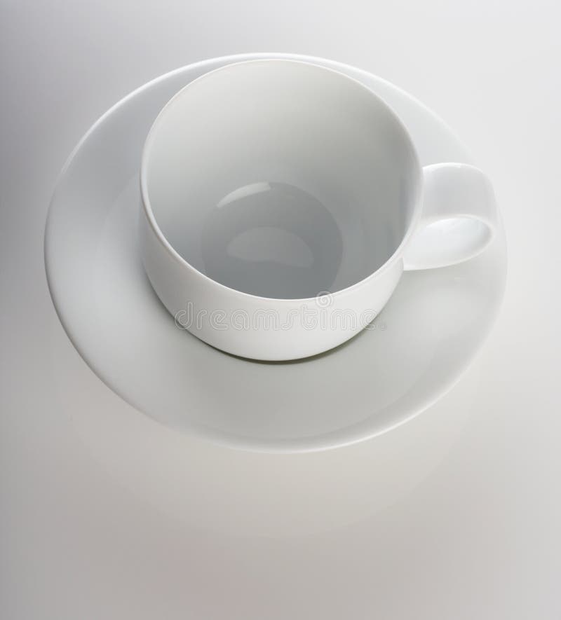 Close up of empty cup stock image. Image of cappuccino - 51670751