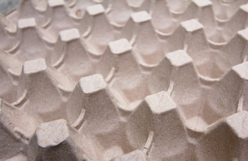 Close Up of Empty Paper Eggs Tray Texture Stock Image - Image of ...