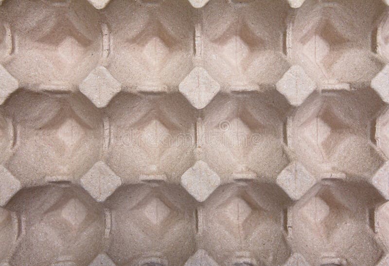Close Up of Empty Paper Eggs Tray Texture Stock Image - Image of ...