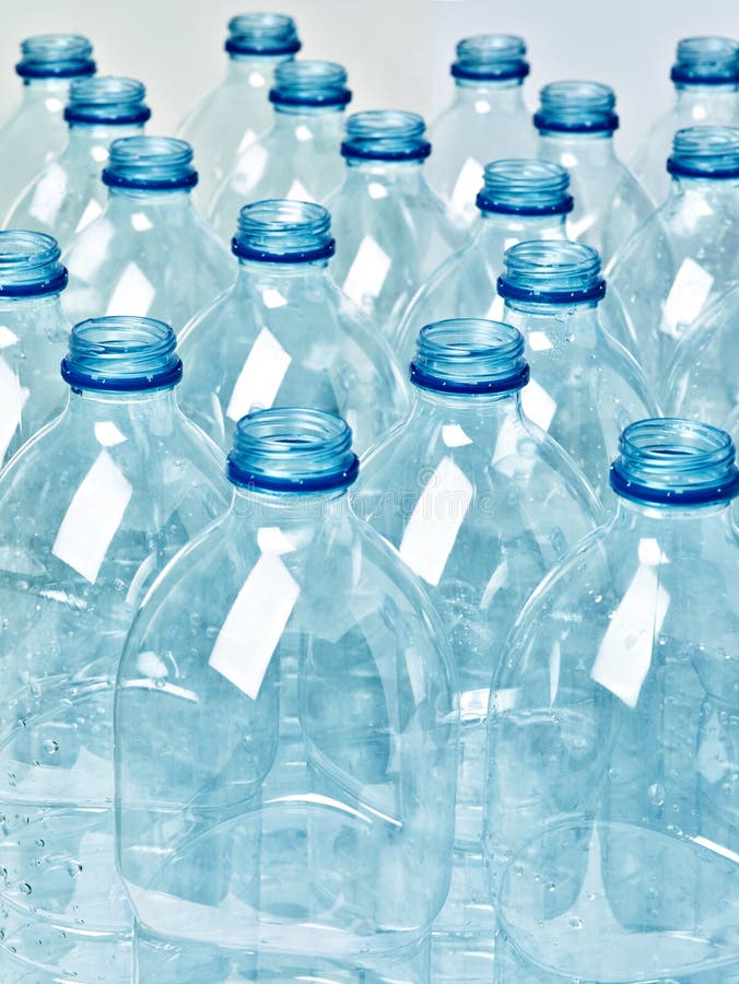 Plastic Bottle Empty Transparent Recycling Container Water Environment ...