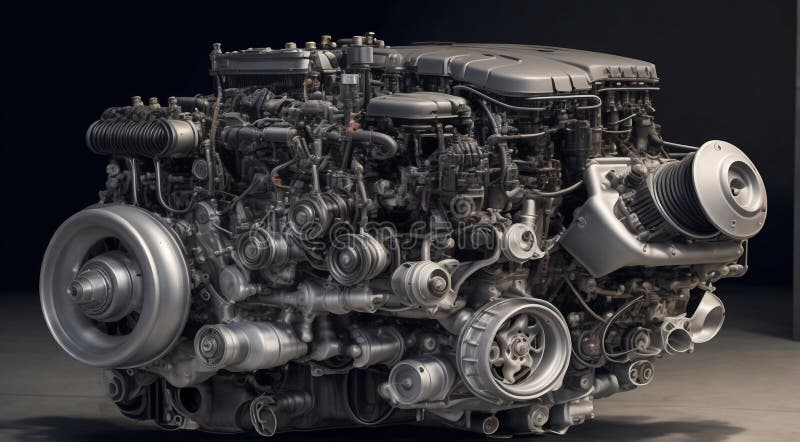 Close-up of a Engine of a Car, Car Engine, Engine Background, Car ...