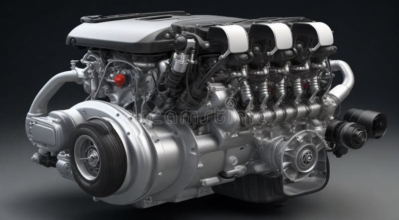 Close-up of a Engine of a Car, Car Engine, Engine Background, Car ...