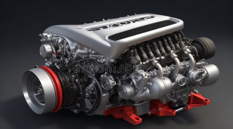 Close-up of a Engine of a Car, Car Engine, Engine Background, Car ...