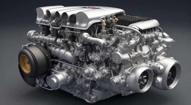 Close-up of a Engine of a Car, Car Engine, Engine Background, Car ...