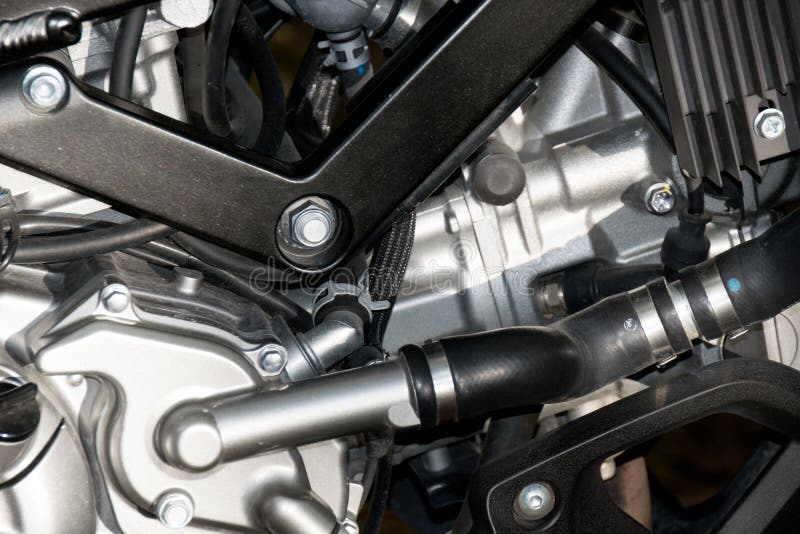 Close-Up of Motorcycles Destroyed by Fire, Vandalism Stock Photo ...