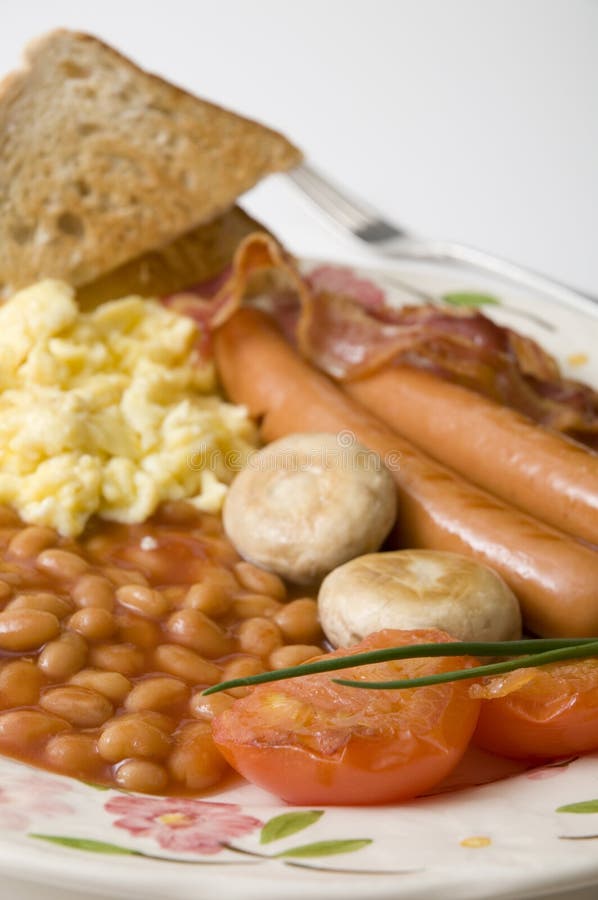 Traditional English Breakfast. Stock Photo - Image of taste, fatty: 3541514