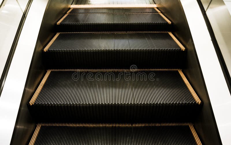 Close up of escalator step stock image. Image of stair - 78702107