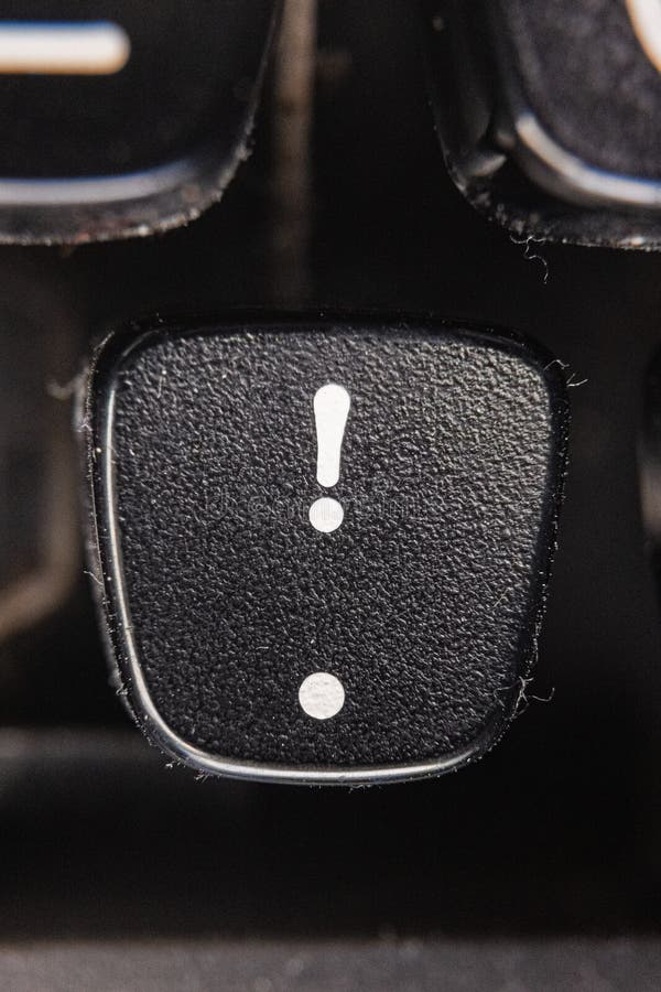 Close-Up of an Exclamation Point Key from a Keyboard Button Stock Photo ...