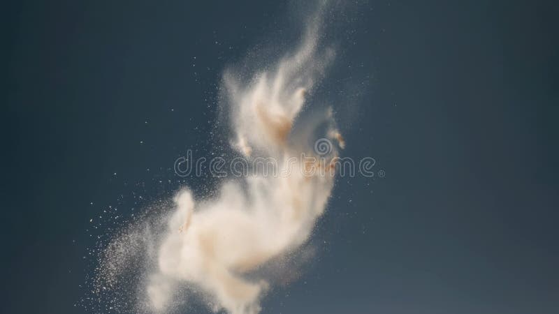 Explosive Dust stock footage. Video of explosion, chaotic - 378768292