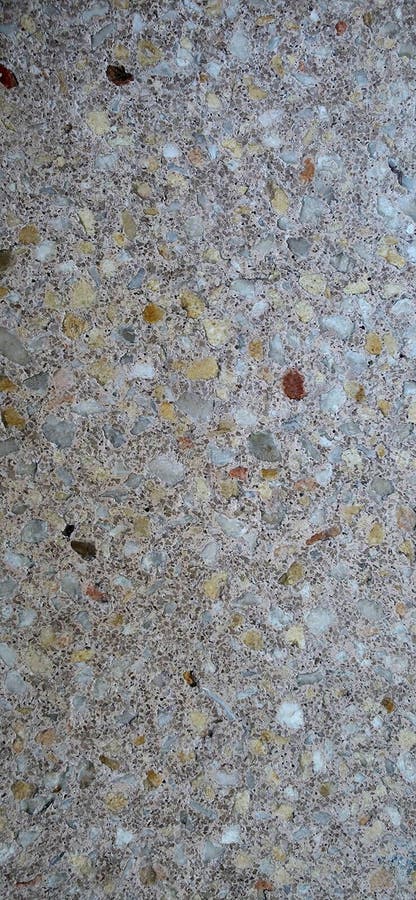 Close-up of Exposed Aggregate Concrete Texture Stock Image - Image of ...