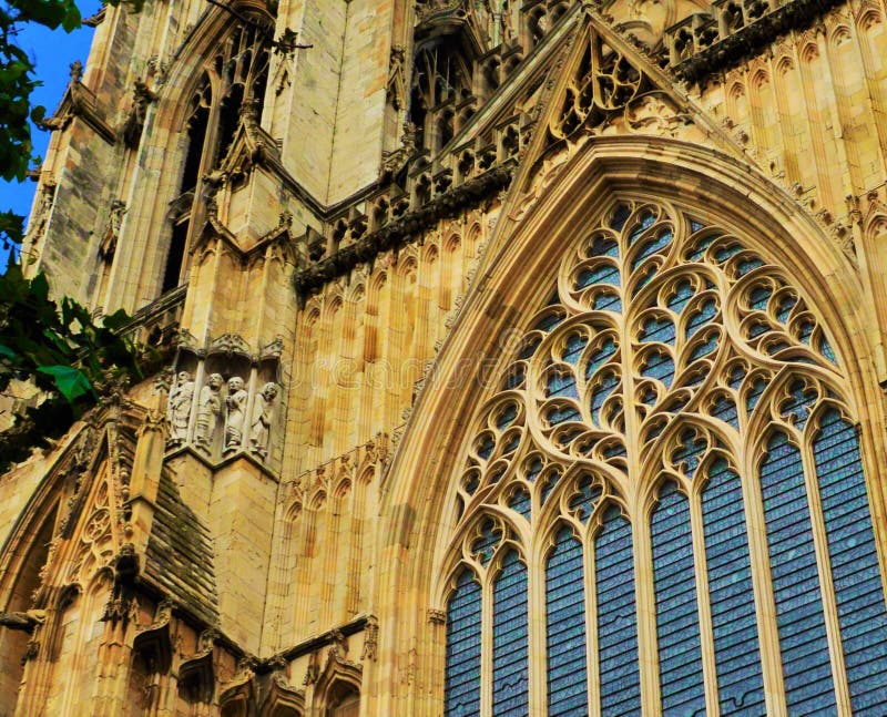Close Up of Exterior of Cathedral Stock Image - Image of arch, england ...