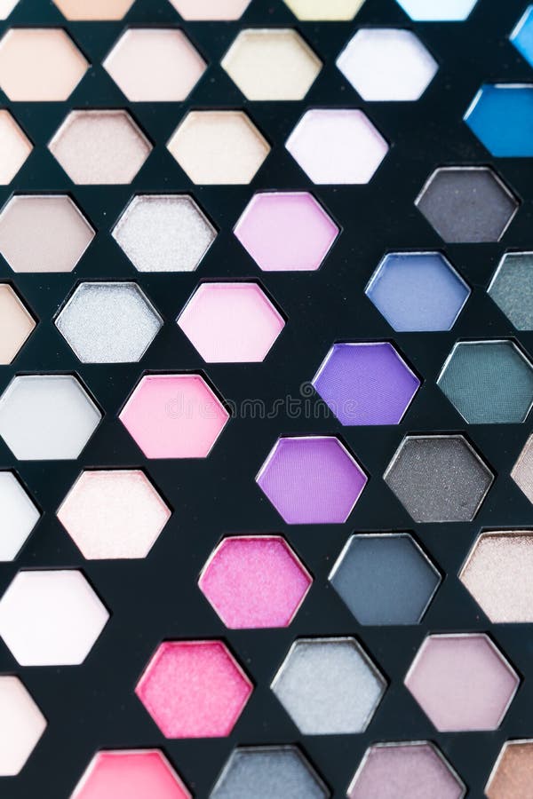 Close Up Eye Shadow Cosmetic Stock Image - Image of beauty, cosmetic ...