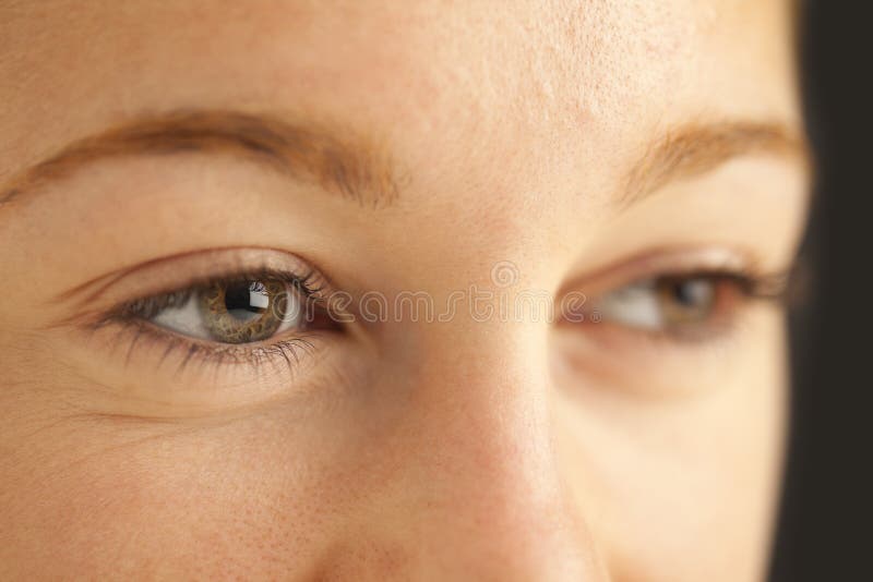 Close-up of eyes stock photo. Image of nose, woman, beauty - 16896038