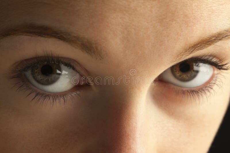 Close-up of eyes stock image. Image of people, green - 16896071